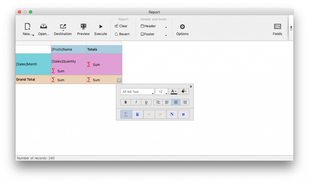 Easily Create Cross Tables Reports With The Quick Report Editor 4d Blog